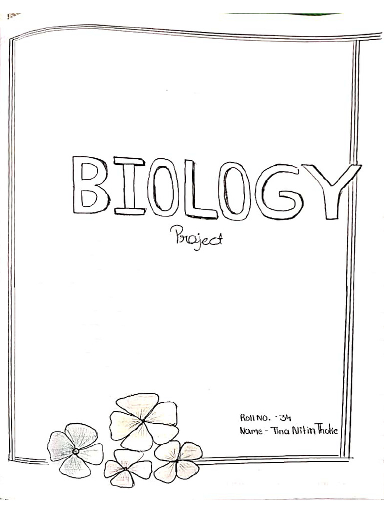 Biology Project | PDF