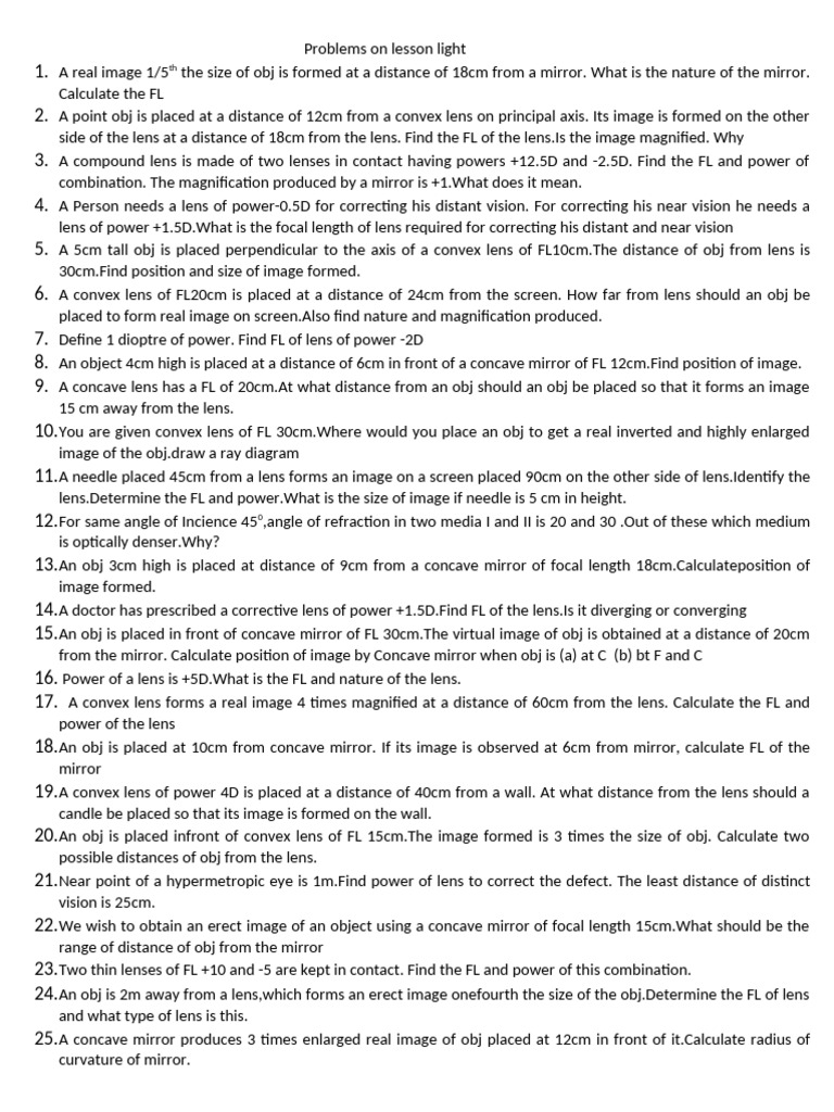 New Qp Problems on Light | PDF | Electrodynamics | Electromagnetic Spectrum