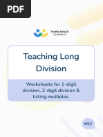 Long Division Worksheets for Grade 3 | PDF