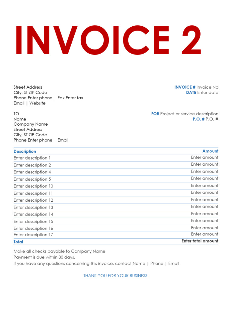 INVOICE 2 | PDF