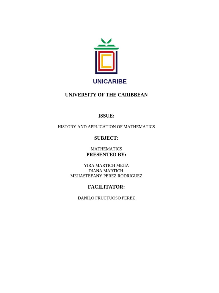 Final Project of Mathematics 1 | PDF | Mathematics | Science