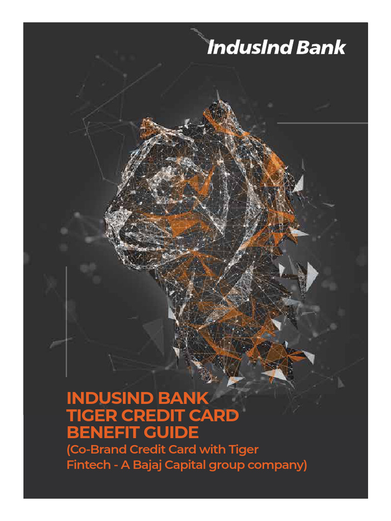 IndusInd Bank Tiger Credit Card Benefits | PDF | Loyalty Program ...
