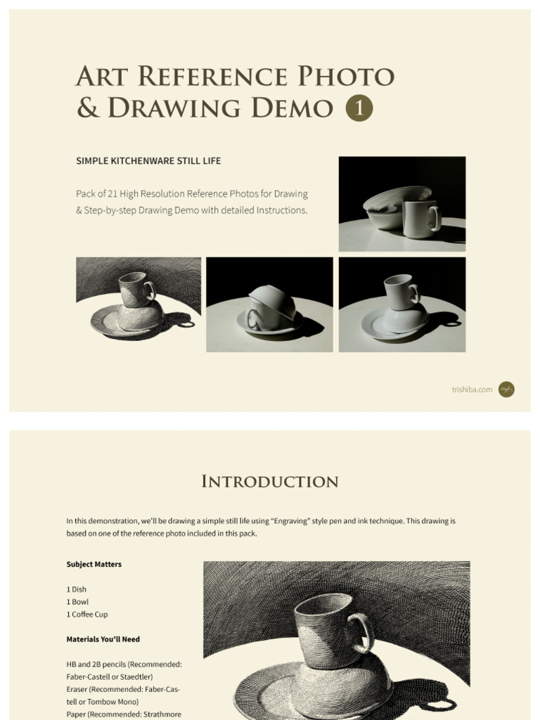 Step by Step Drawing Demo | PDF
