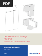 Universal Patch Fittings Pt10!20!22 0719 PDF | PDF | Door | Screw