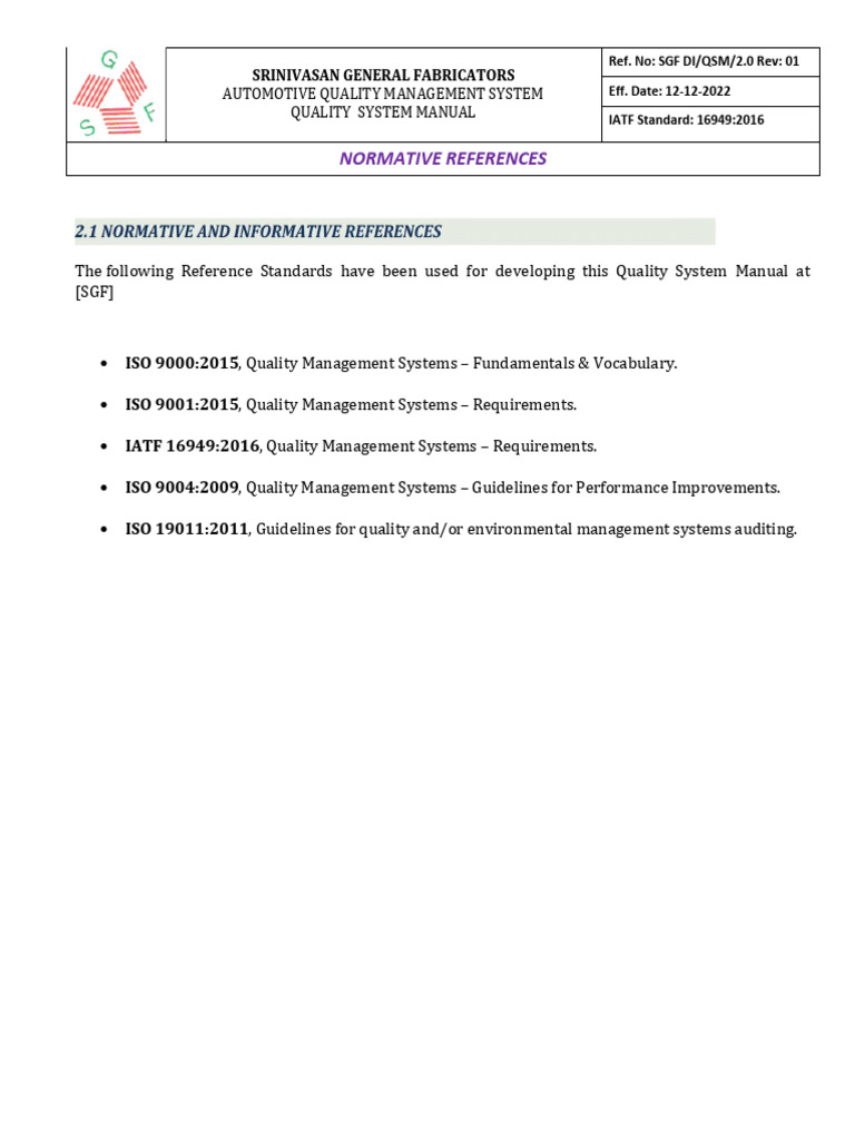 10 Normative References | PDF