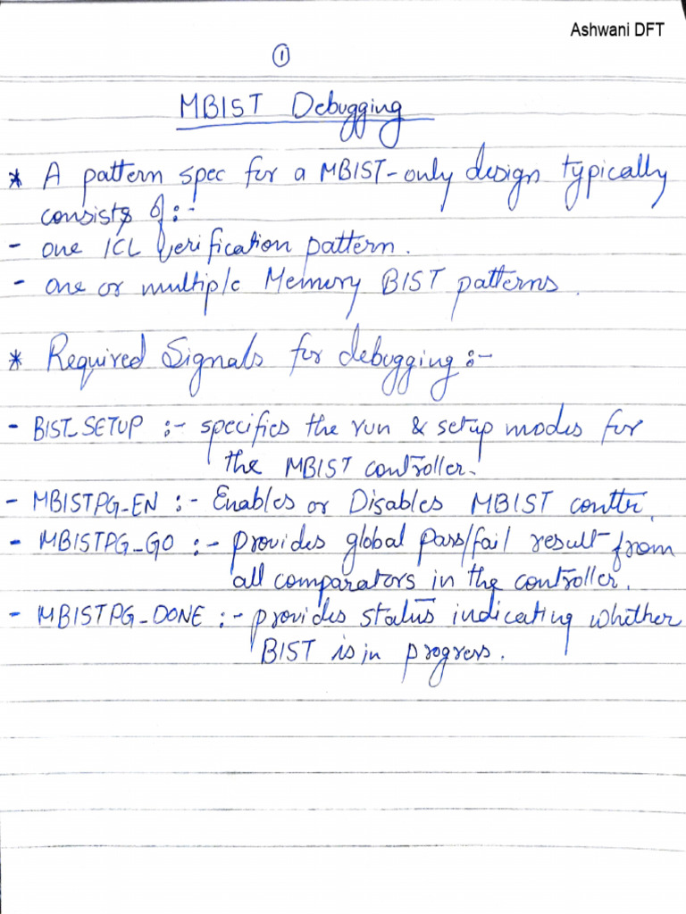Mbist Simulation Mismatch Debugging | PDF