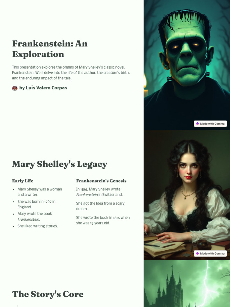 Frankenstein An Introduction | PDF