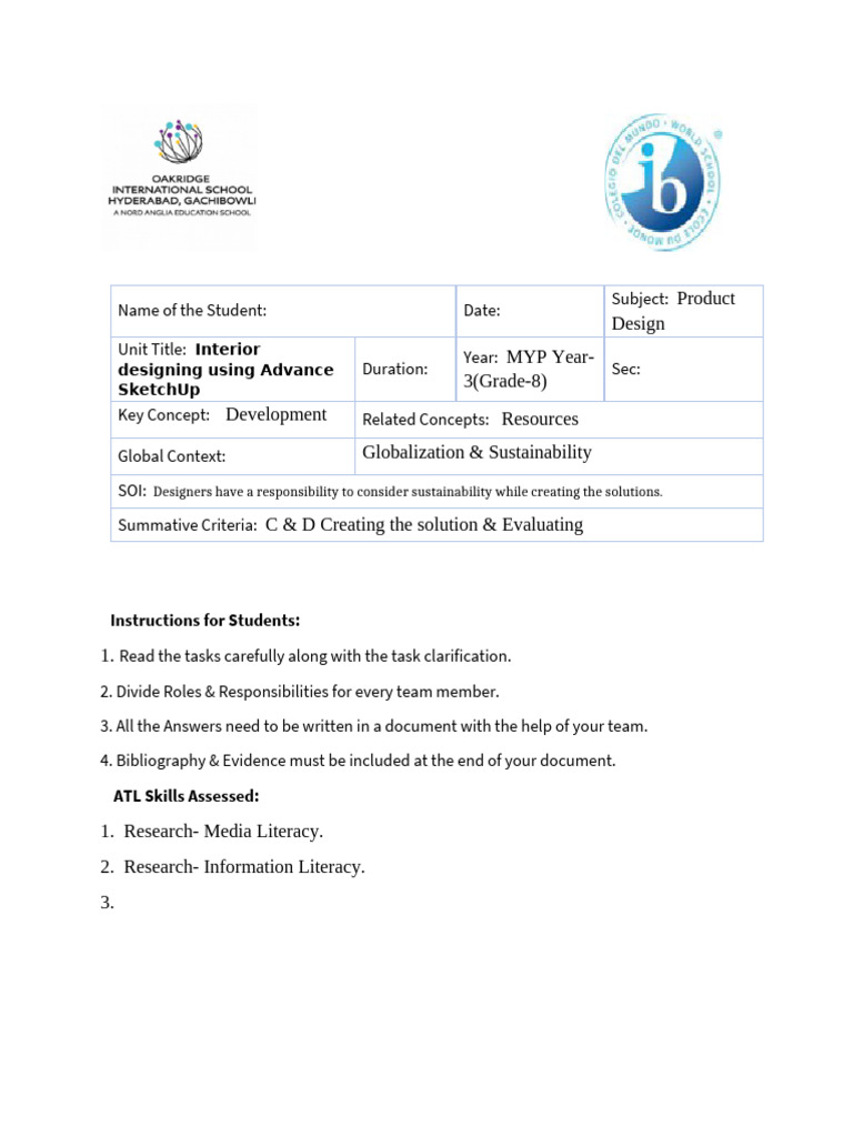 Grade-8 PD C&D (Interior Designing) | PDF | Cognition | Human Communication