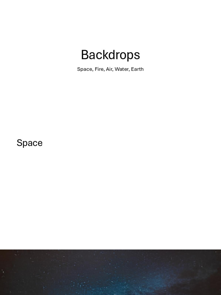 Backdrops Week Without Walls | PDF