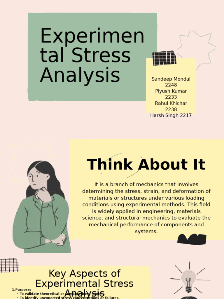 Experimental Stress Analysis | PDF | Stress (Mechanics) | Stress–Strain Analysis