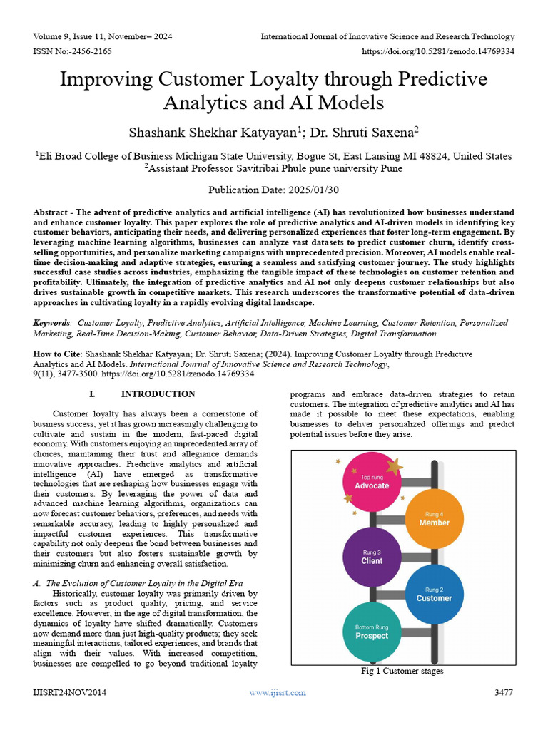 Boosting Customer Loyalty with AI Analytics | PDF | Predictive ...