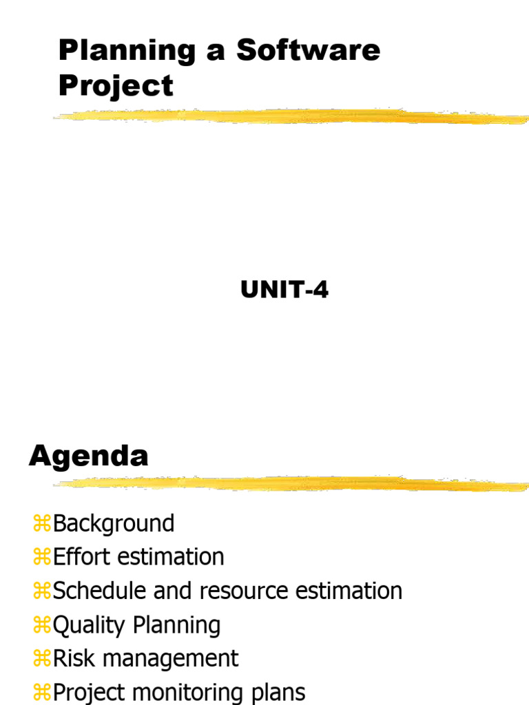 BETTER-unit-4 Project Planning Risk Etc | PDF | Class (Computer Programming) | Inheritance ...