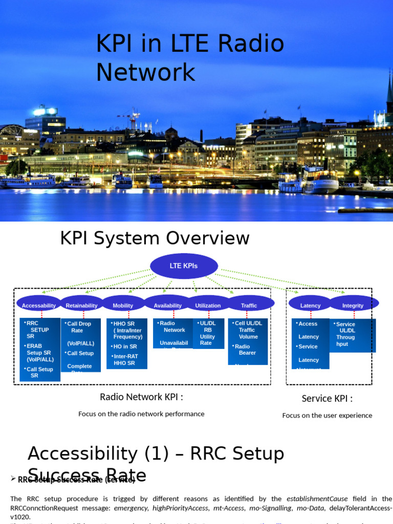 Lte Basic Kpi & Counters & Process | PDF | Digital Technology | Service Industries