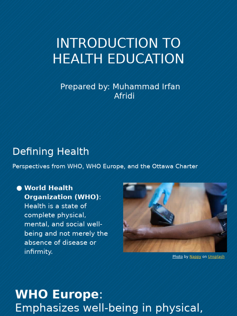 Health Education: Key Concepts and Strategies | PDF | Preventive ...