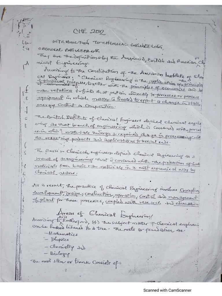 Che 202 Material | PDF