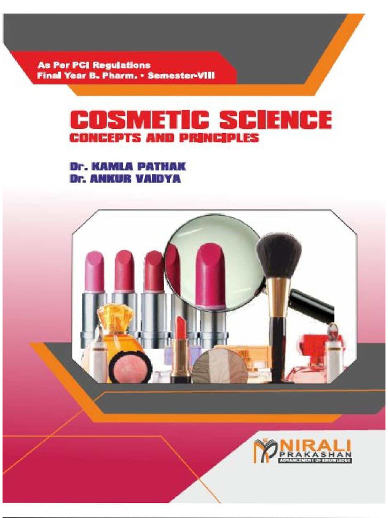 PharmaLite - in Cosmetic Science Nirali Prakashan | PDF