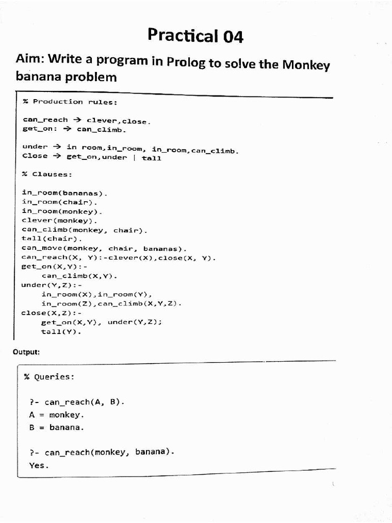 Ai Practical 4 5 | PDF