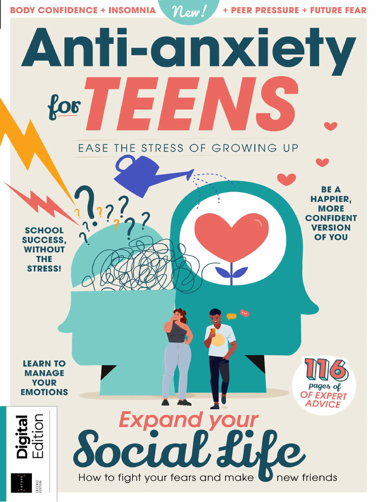 Anti-Anxiety For Teens - 2nd Edition 2025 | PDF