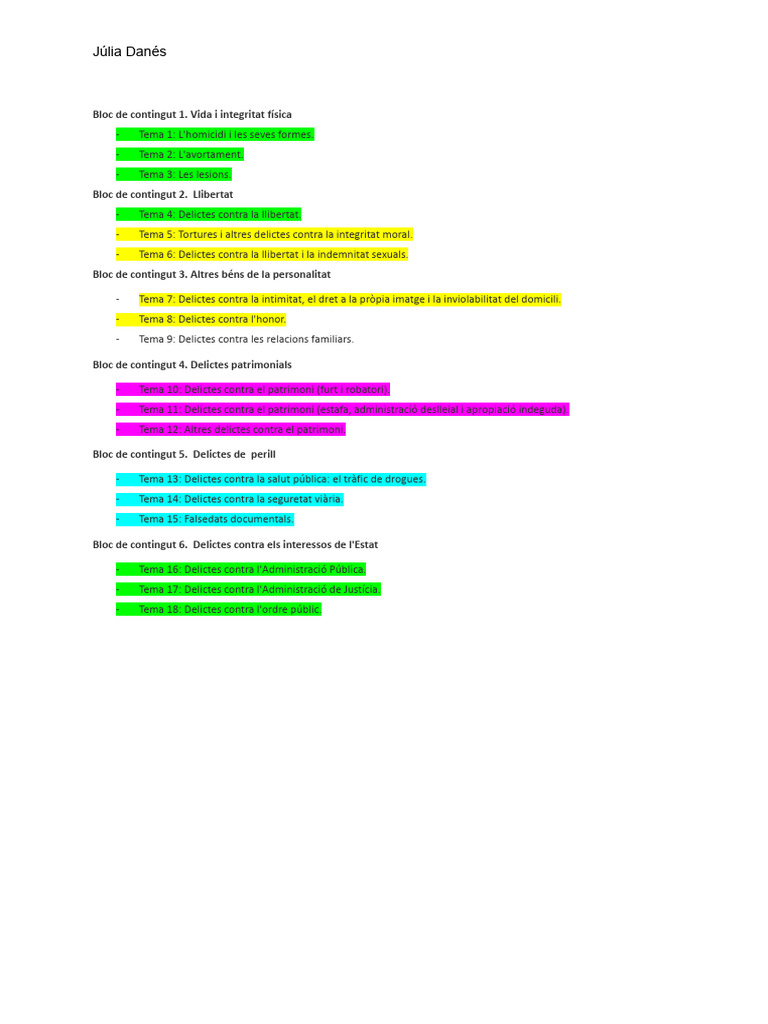 Apunts Penal Final-3 | PDF