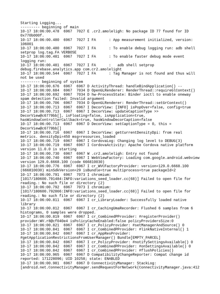 Log A | PDF | System Software | Computing