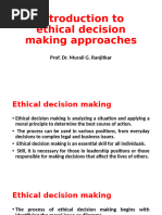 Introduction To The Four Ethical Lenses | PDF | Decision Making | Justice