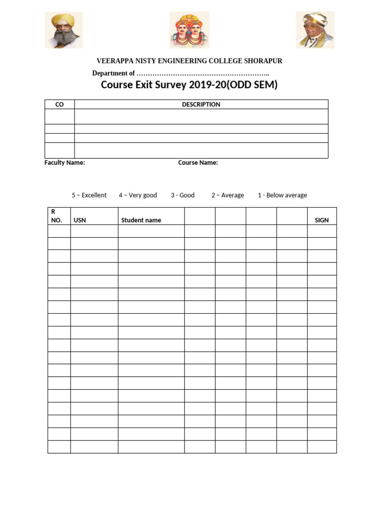 18 - Course Exit Survey | PDF