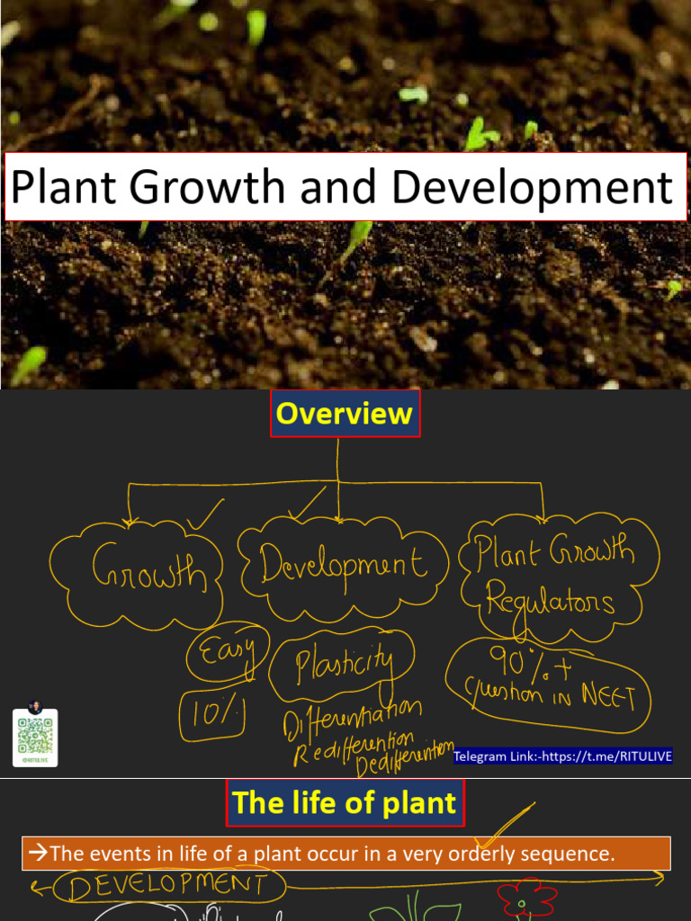Plant Growth and Development _ L-01 (Class Notes) _ Growth, Growth is ... Plant Growth and Development _ L-01 (Class Notes) _ Growth, Growth is ...