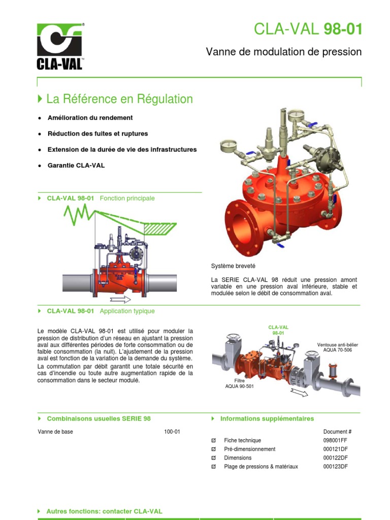 Vanne Modulation | PDF