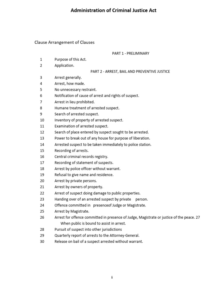 Administration of Criminal Justice | PDF | Arrest | Arrest Warrant