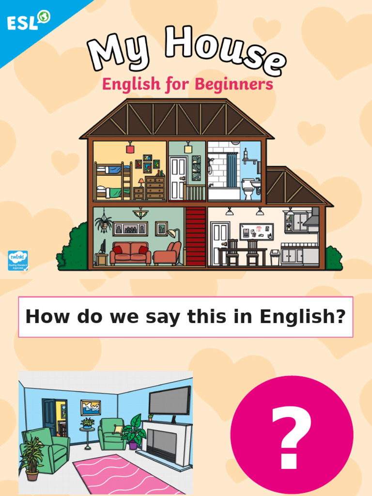 T 1733241489 Esl English For Beginners My House Kids Pre A1 - Ver - 2 ...