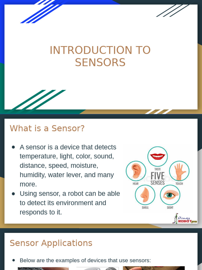 Introduction To Sensors | PDF