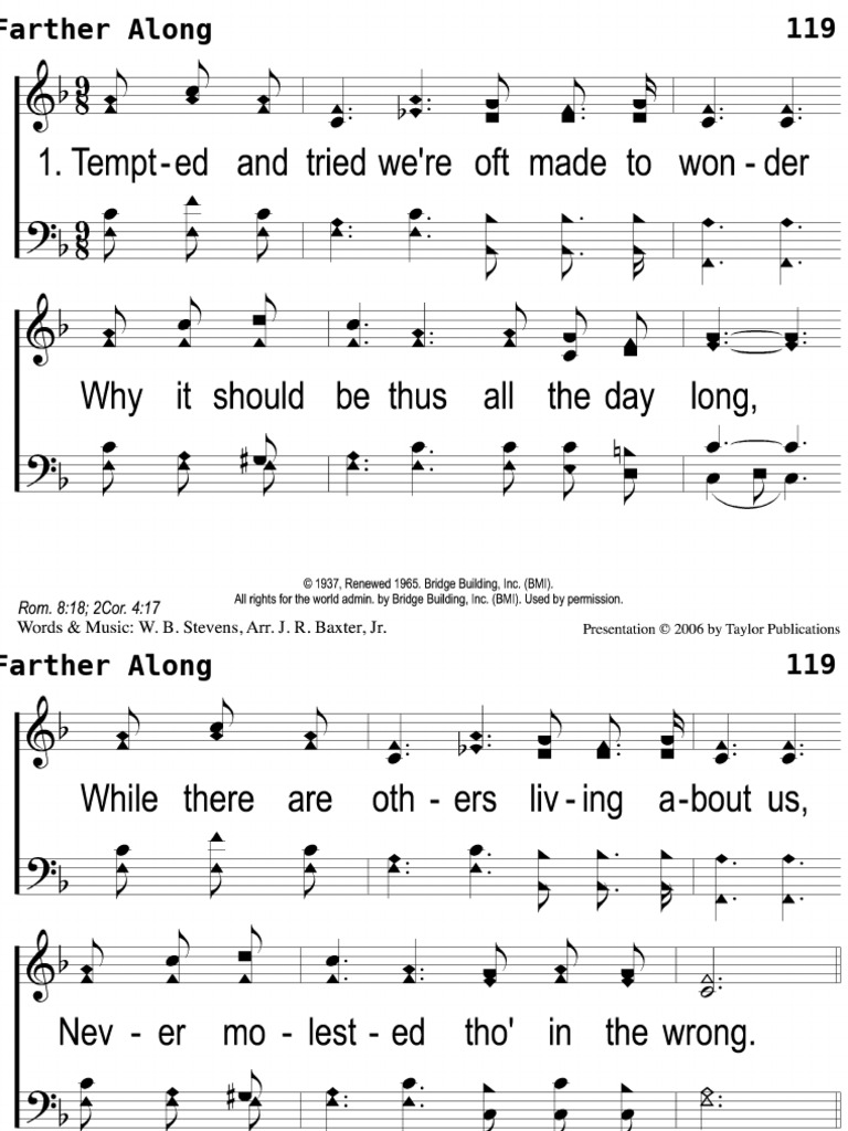 119 Farther Along-Fsoc | PDF