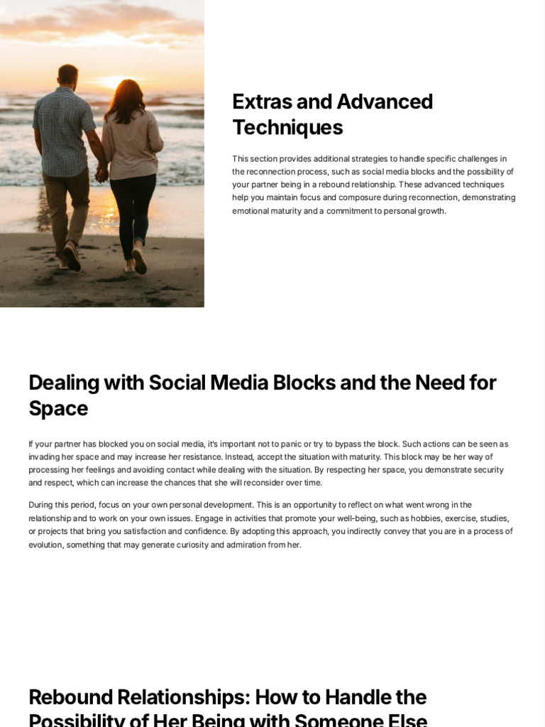 Extras and Advanced Techniques | PDF | Psychological Concepts | Psychology