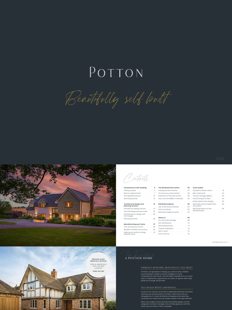 Self-Building Your Potton Home Guide | PDF | Bedroom