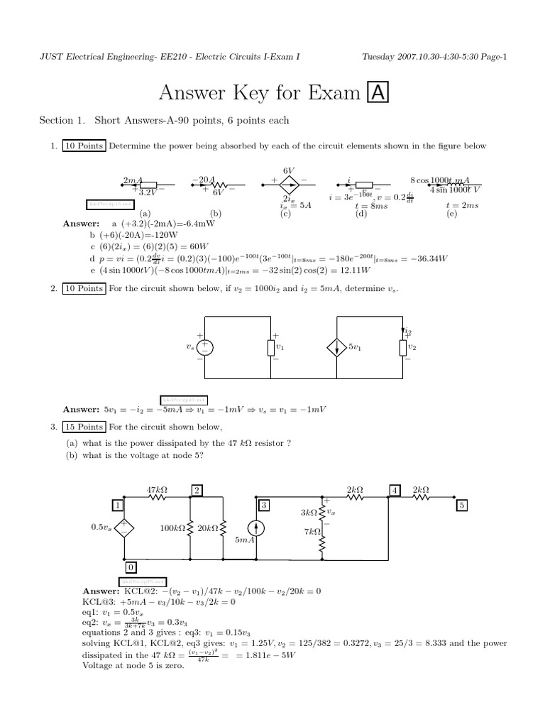 cir1first1 | PDF | Quantity | Electrical Engineering