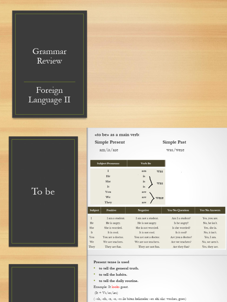 Grammar Review | PDF