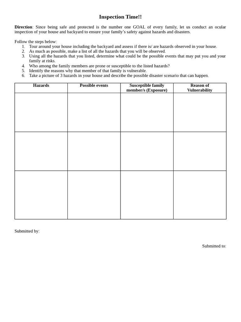 Inspection Time - 034326 | PDF