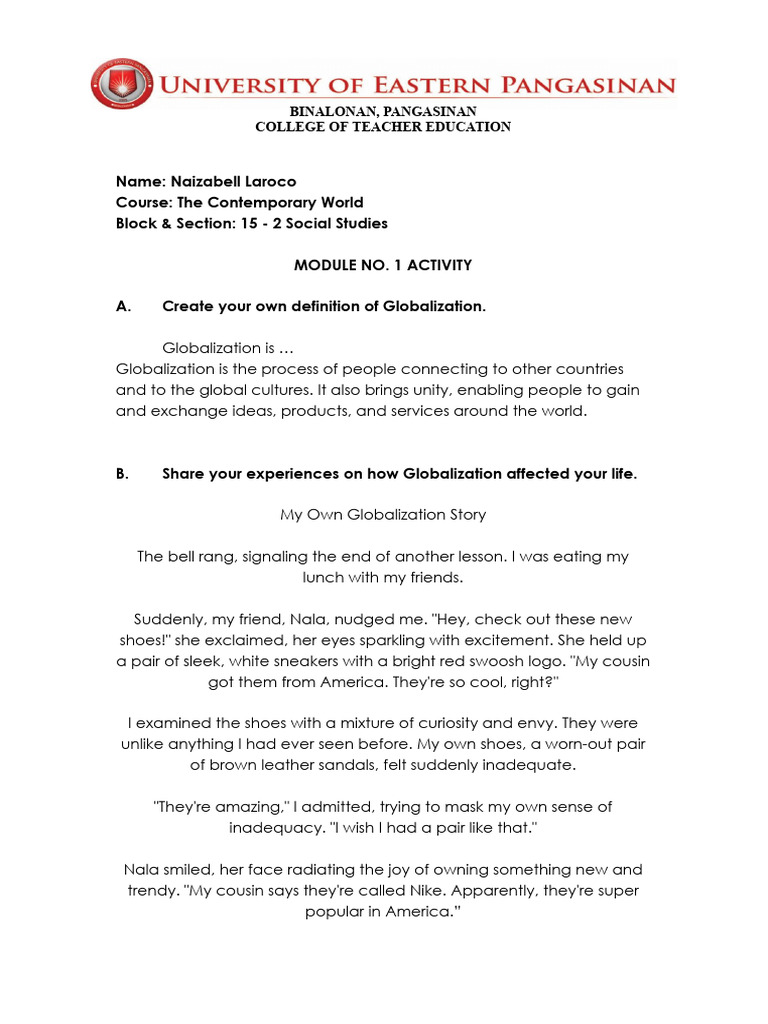 Laroco - 2BSEd SocStud | PDF