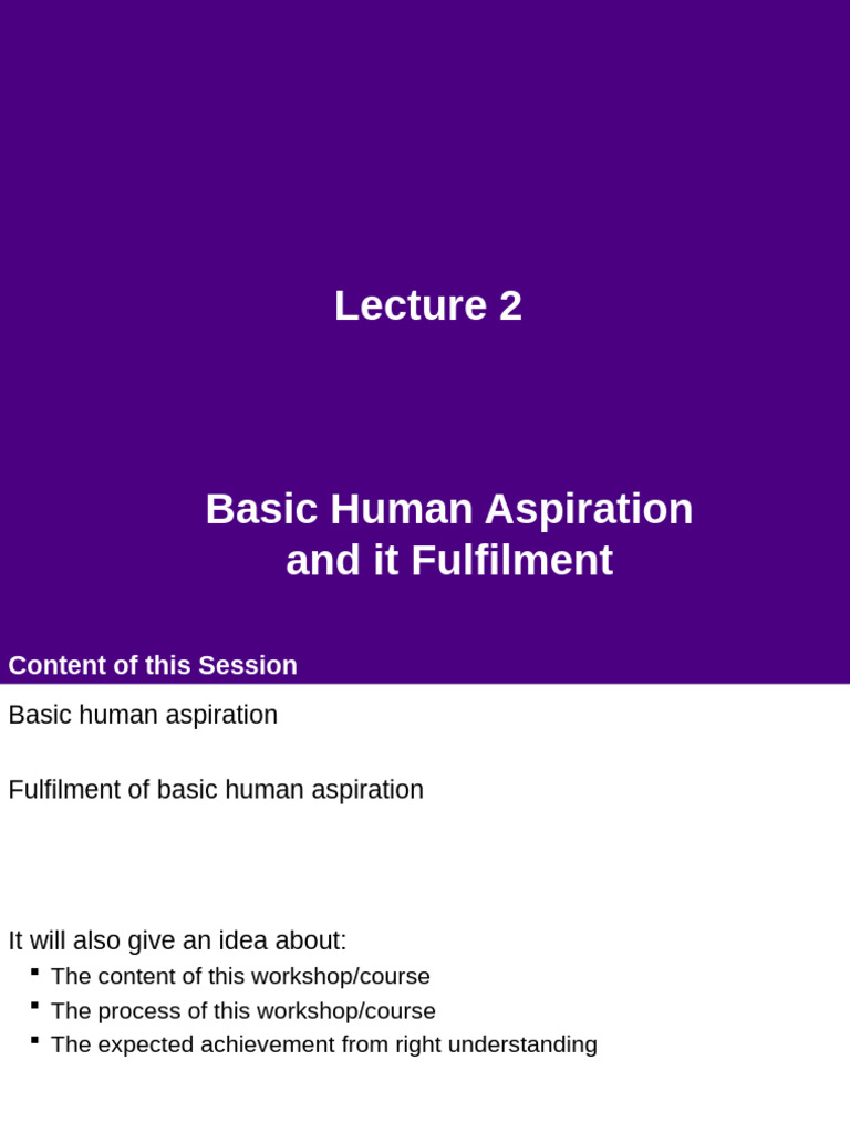 Understanding Human Aspirations and Relationships | PDF | Hunger | Thought