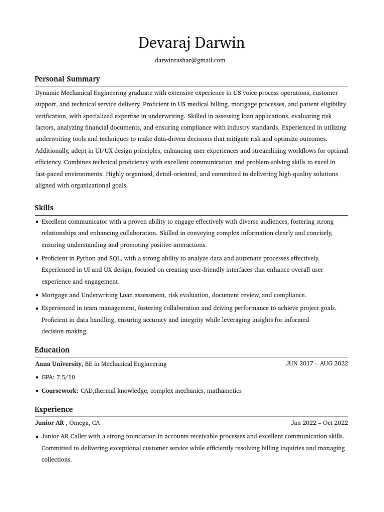 My resume | PDF | Prototype | Business