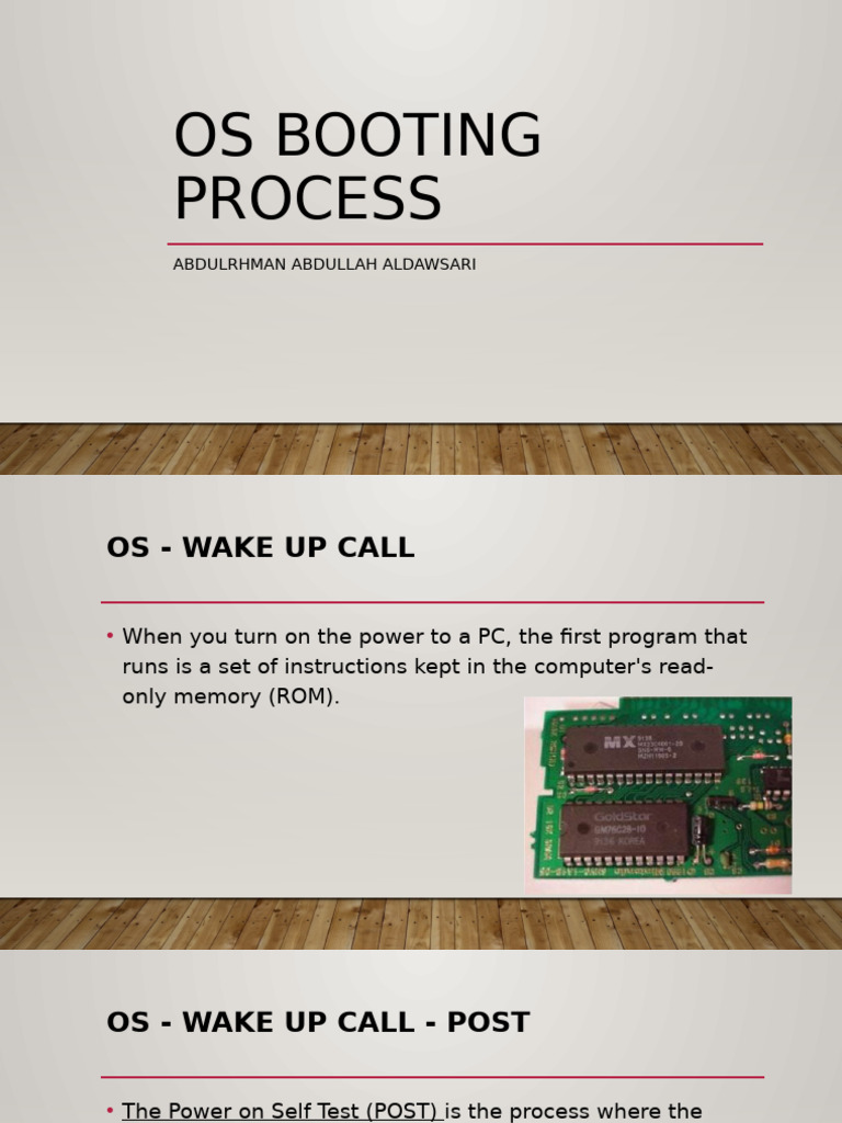 Ch2 OS Booting Process | PDF