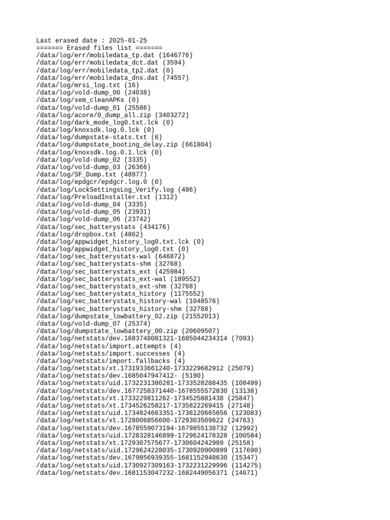 erased_log_by_sos | PDF | Computer File | Computer Data
