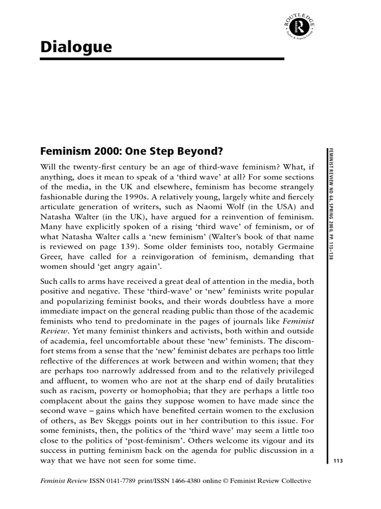 Feminist Review Feminism 2000 | PDF | Gender Studies | Feminism