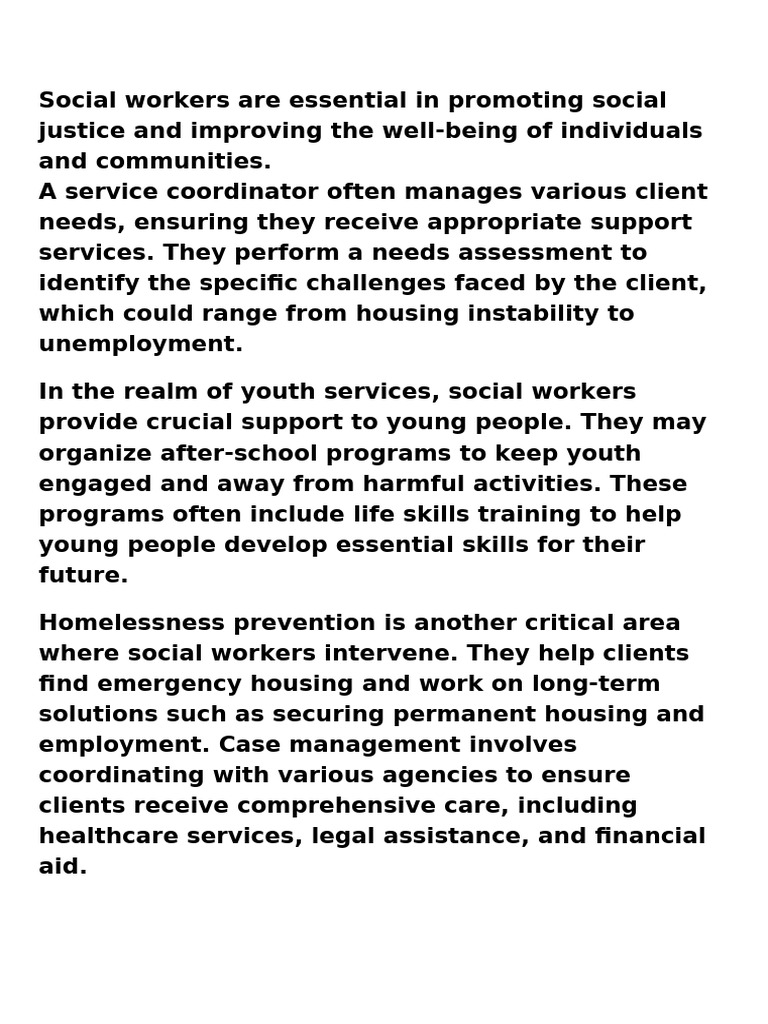 texte2 | PDF | Social Work | Social Policy