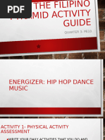 Filipino Physical Activity Pyramid Guide | PDF | Wellness