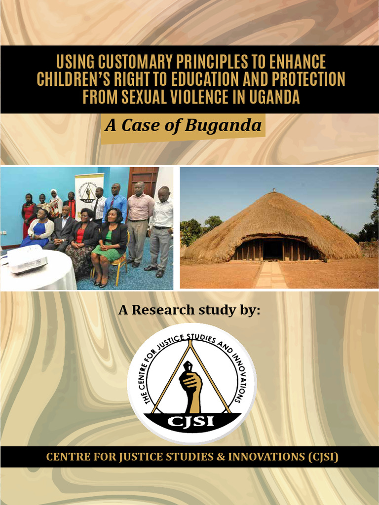 CJSI Report Using Customary Principles 1 7 | PDF