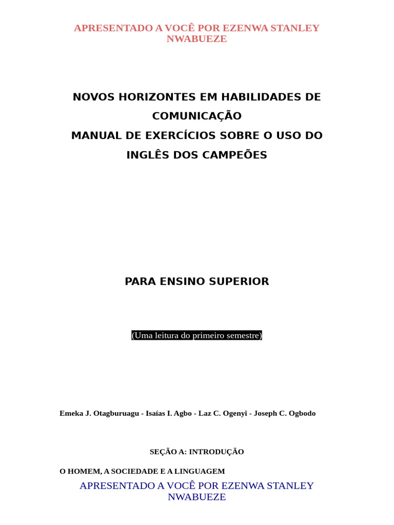 Perguntas Do Exame GSP 101 | PDF | Língua inglesa | Palavra