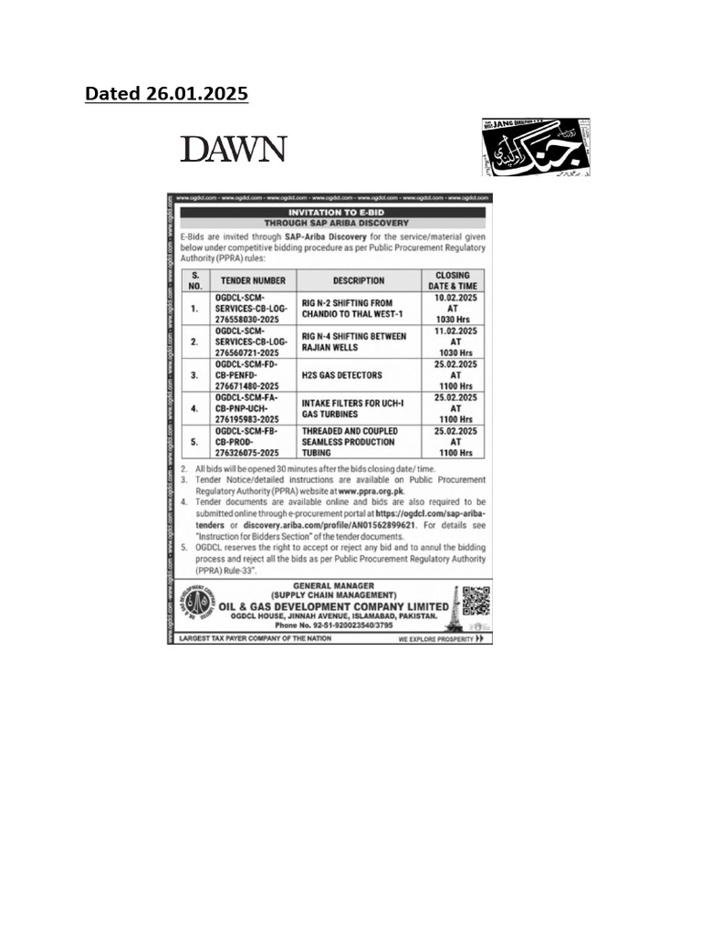 Press Clipping 26.01.2025gas Detectors | PDF