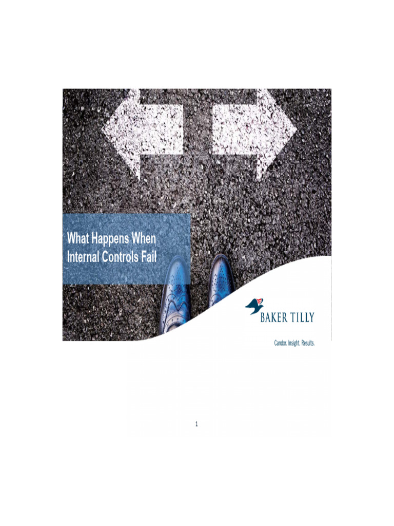 Internal Controls: Failures and Solutions | PDF | Internal Control ...