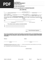 Parent/Guardian Permit Form | PDF | Notary Public | Common Law